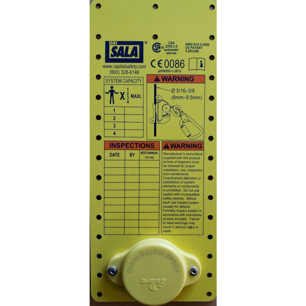 3M Sala Lad-Saf Inspection Plate – Height Dynamics