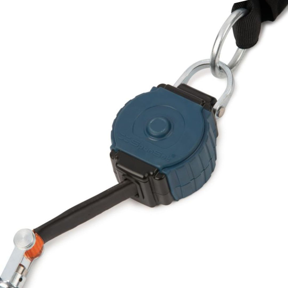 SPANSET Twin DSL3 Self Retracting Lanyard with Steel ANSI Scaff Hooks ...