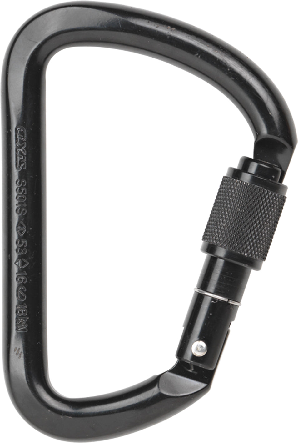 AXIS Large Steel Carabiner - Black – Height Dynamics