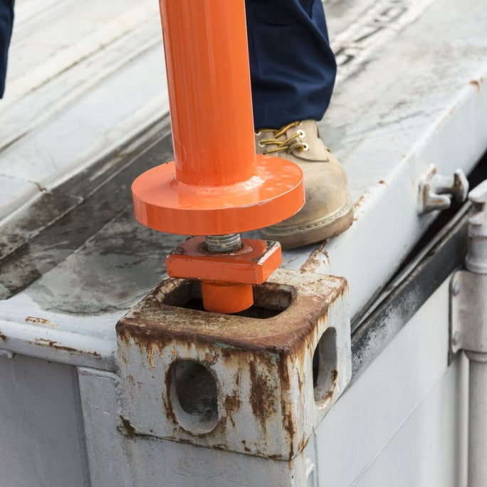 BTS Shipping Container Anchor Post - Rated for Fall Arrest – Height ...