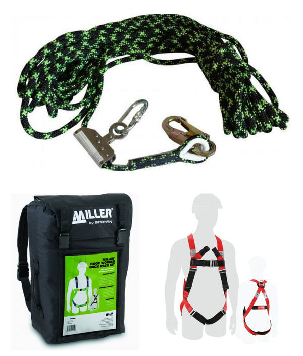 Miller Fall Protection Equipment, Lanyards & Harnesses – Height Dynamics