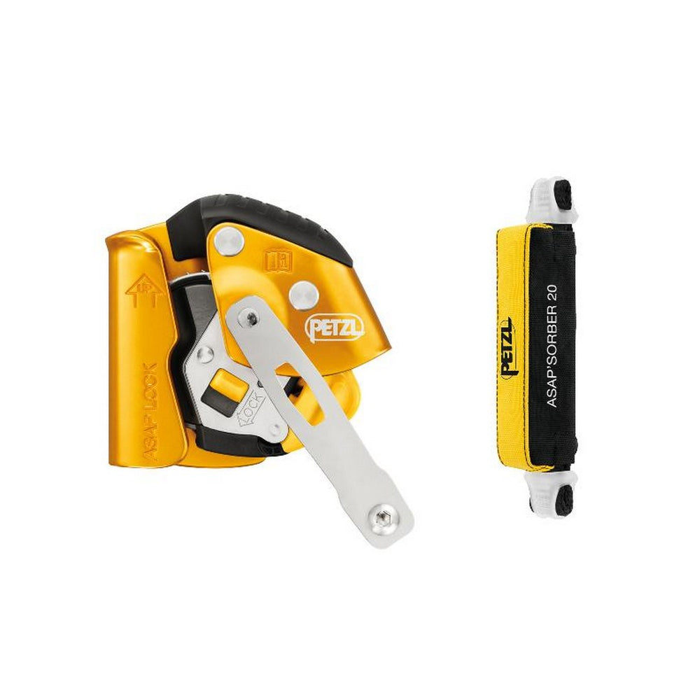 PETZL ASAP LOCK with ASAP'sorber - Rope Access Backup Device – Height ...