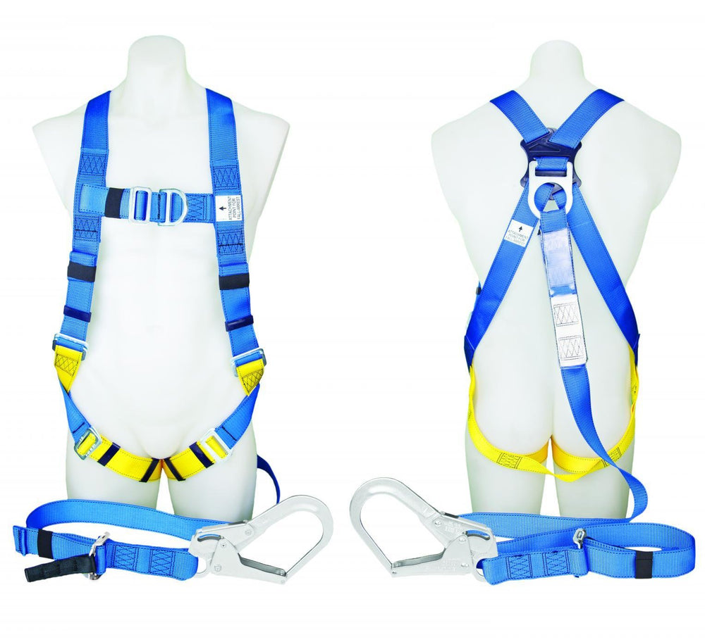 Protecta First Industrial Harness with Intergral Lanyard – Height Dynamics